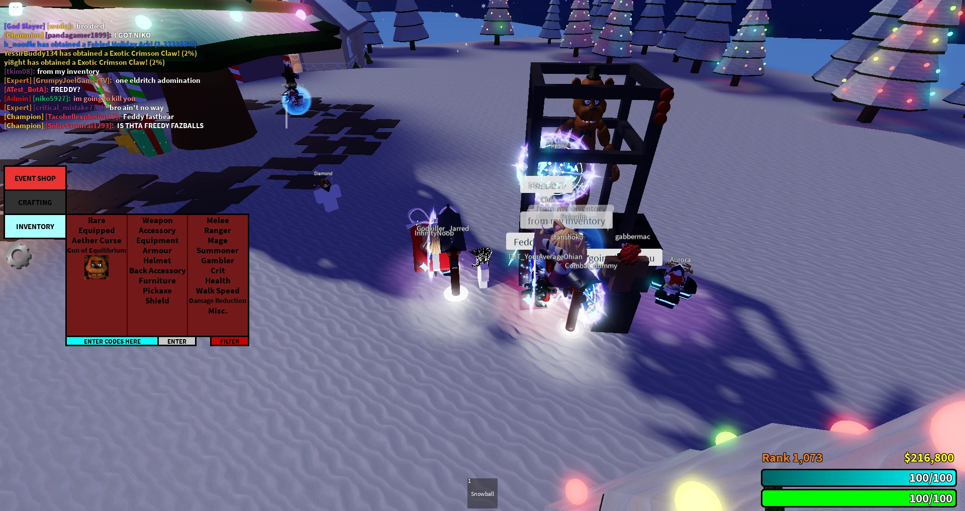 freddy fazbear nuke in christmas area | Fandom