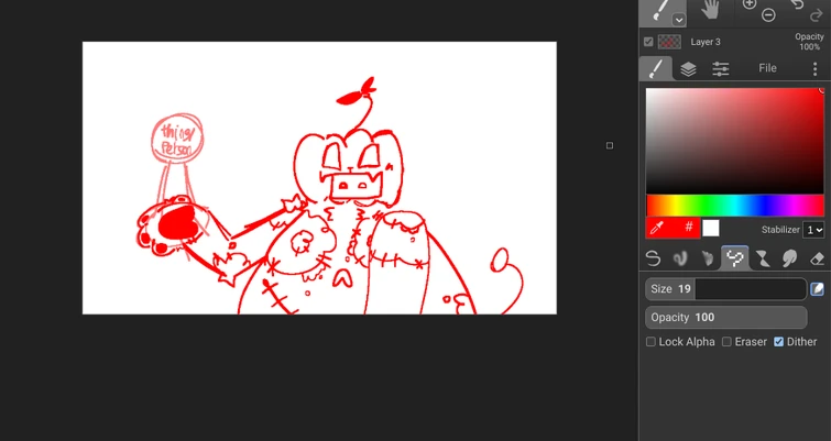 [should I color it or nah?] | Fandom