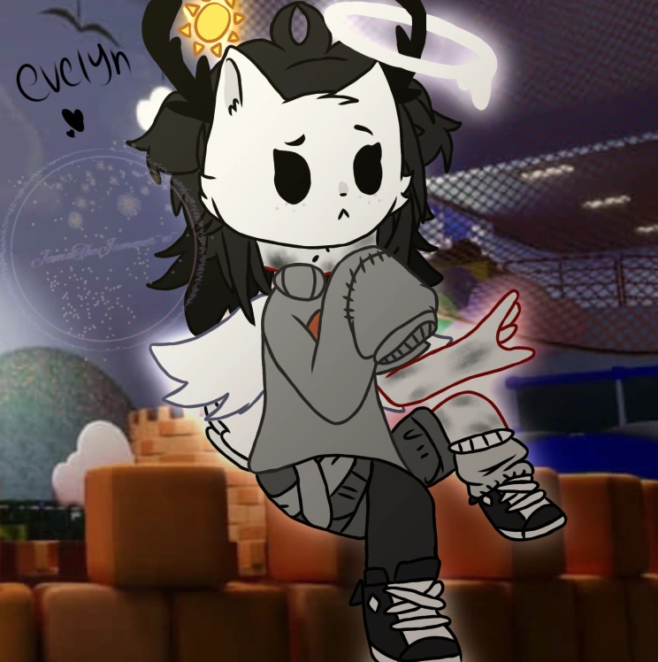 Evelyn drawing! | Fandom