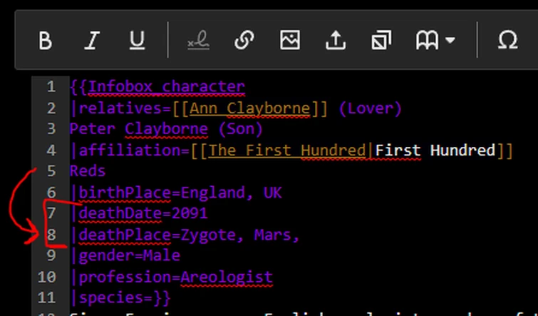 Infobox labels not populating correctly. | Fandom