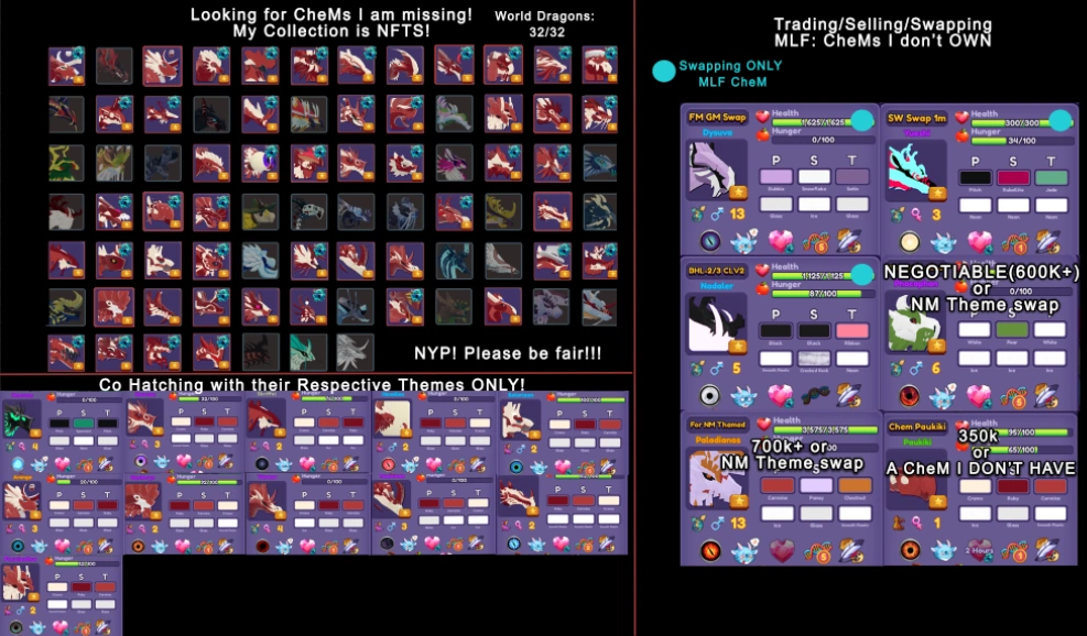 LF & Co Hatching CheMs | Fandom