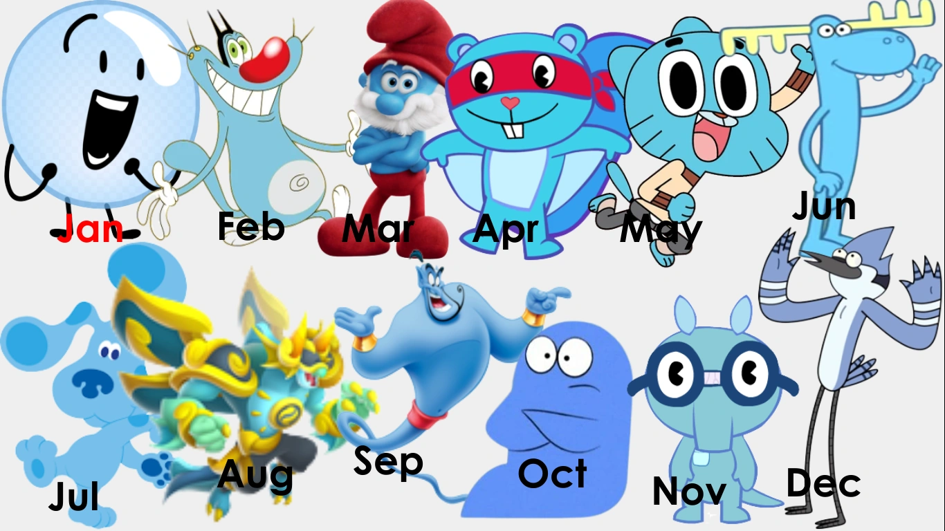 Your Birthmonth Is Your Light Blue Character! | Fandom