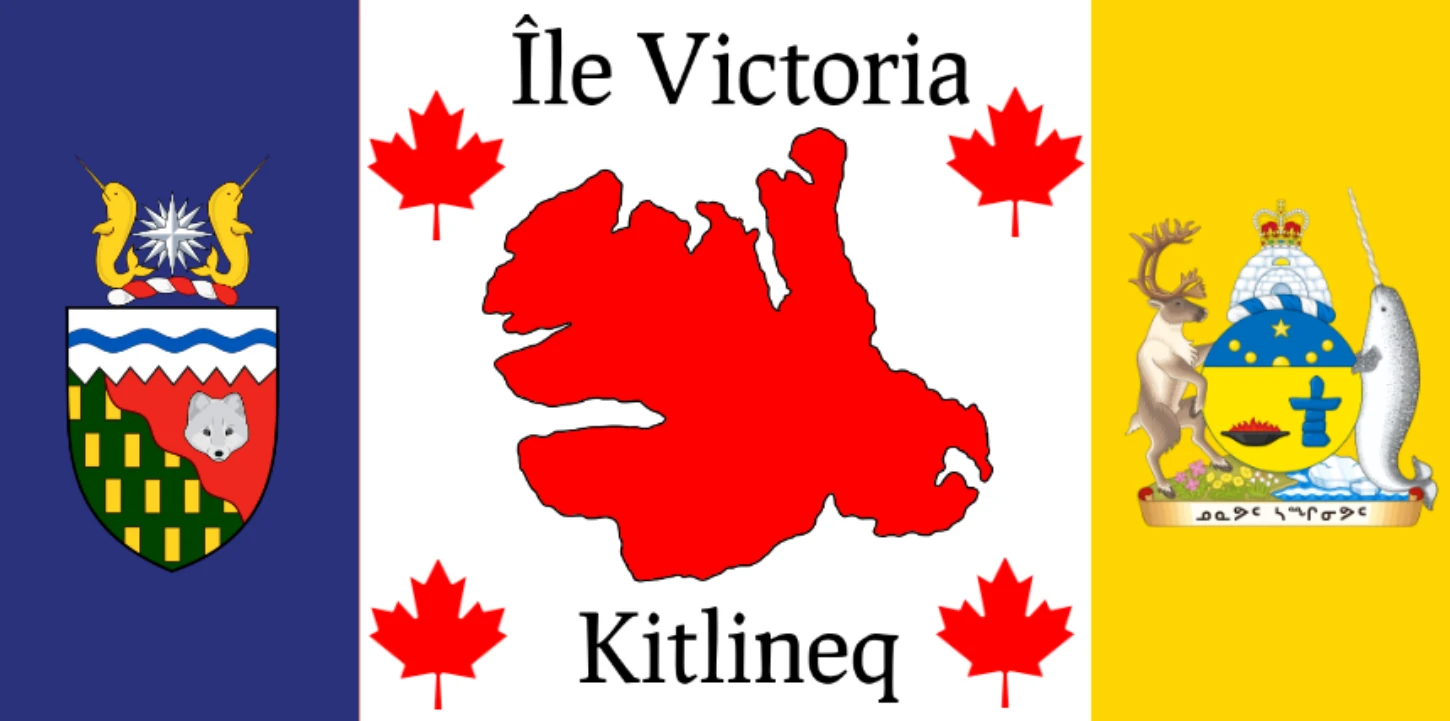 A proposed flag for Victoria Island | Fandom