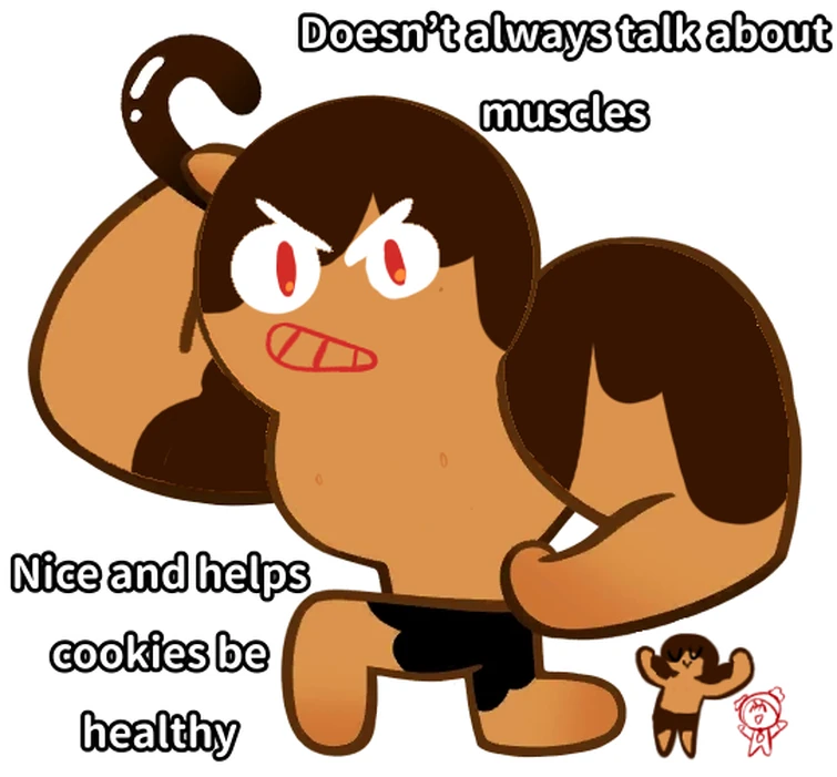 Muscle cookie, but he’s… “normal”? | Fandom