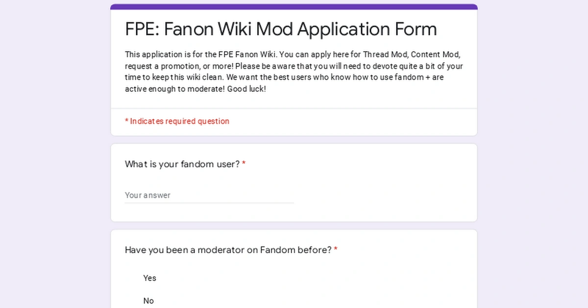 Mod Applications are now open! | Fandom