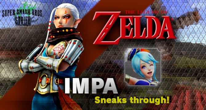 Impa sneaks through! Impa joins Super Smash Bros. STRIFE | Fandom