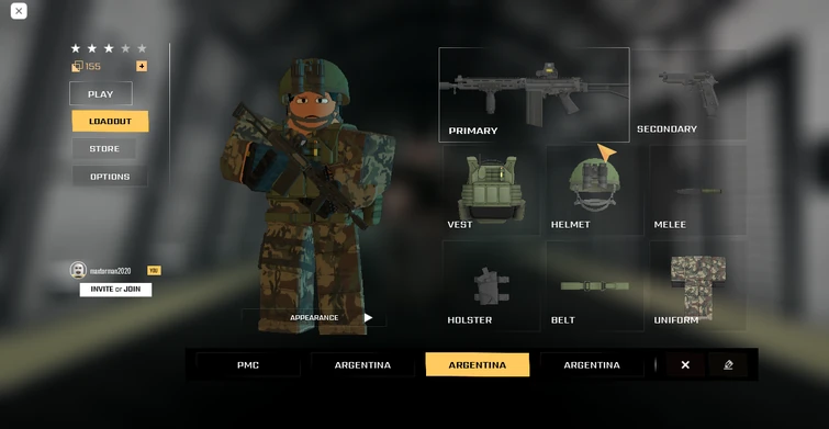 Argentina Loadout (NEW) | Fandom