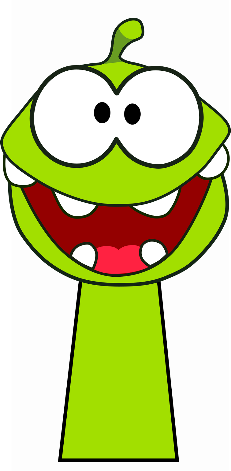 I made Om Nom SVG Vector! | Fandom