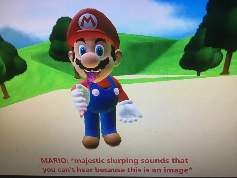 Mario tries the Grimace Shake! | Fandom