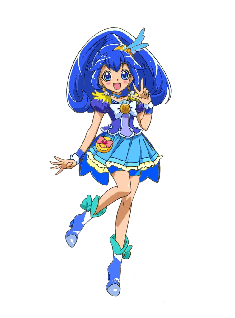 Color swap with cure peace and cure gelato (requested) | Fandom