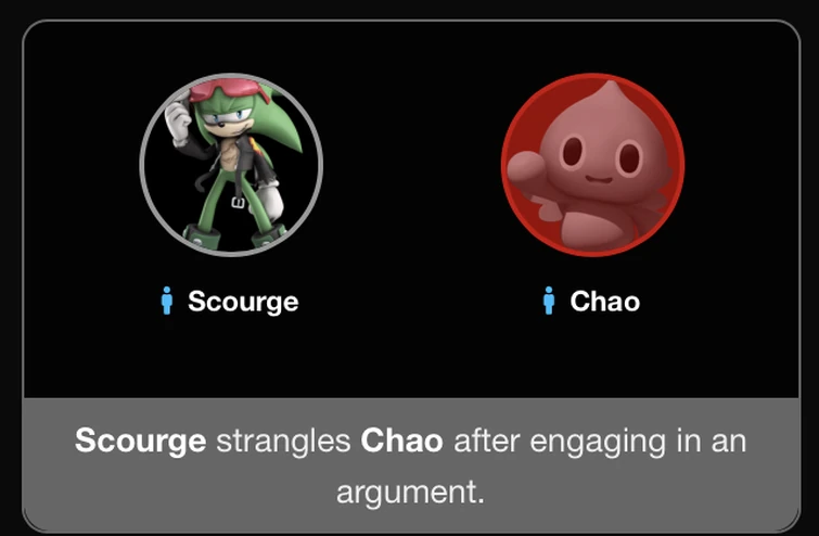 I ran a Sonic Hunger Games simulation so here’s some things that ...