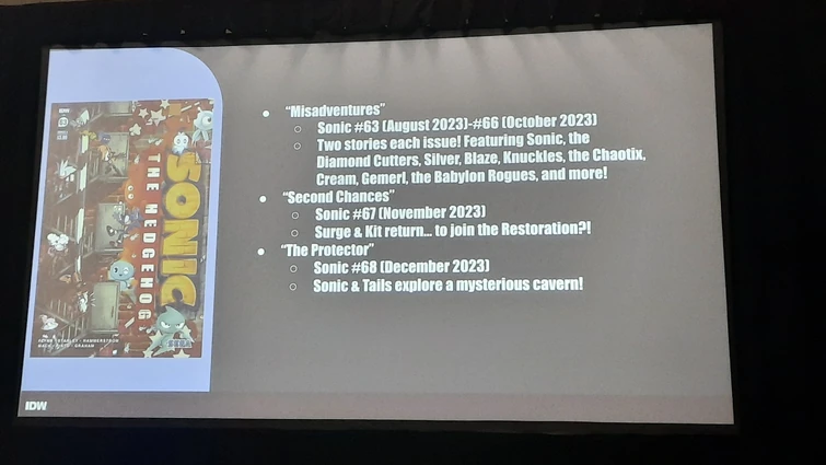Sonic IDW panel officially revealed: oh, God... | Fandom