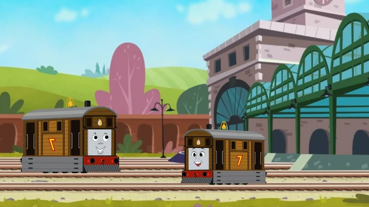 Classic Toby meets AEG Toby! | Fandom