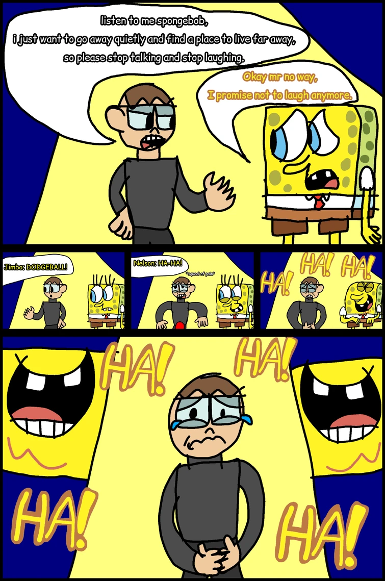 SpongeBob laughs at pain | Fandom