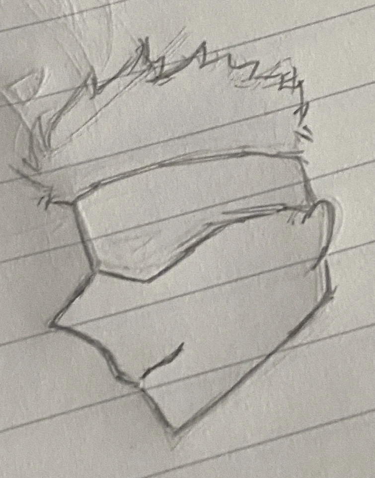 Who wants to see a crappy Gojo fanart attempt | Fandom