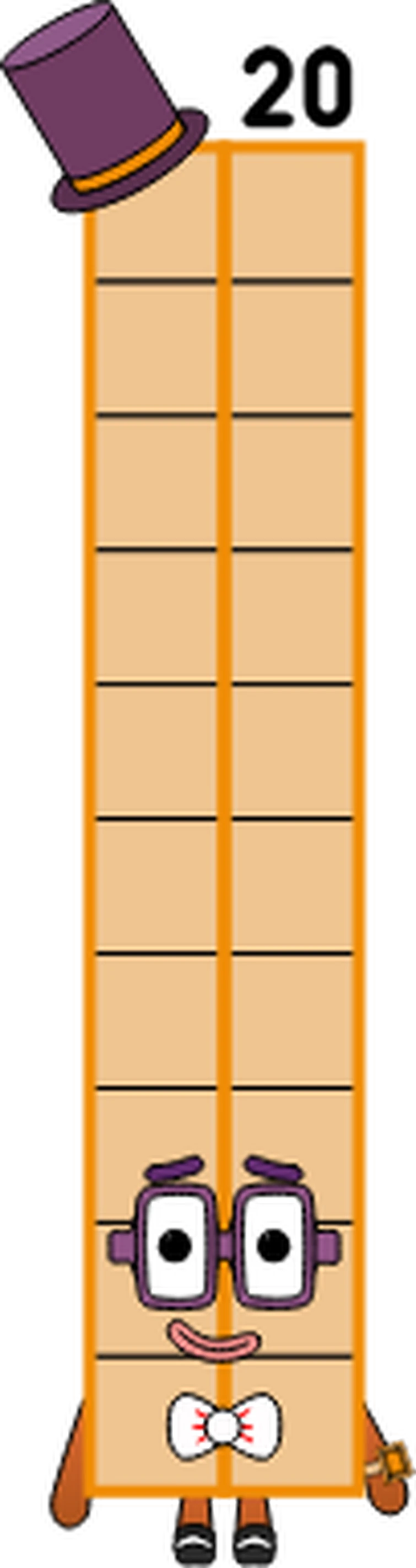 For Baldi-Numberblocks Fans: These 10s needs rectangular eyes. | Fandom