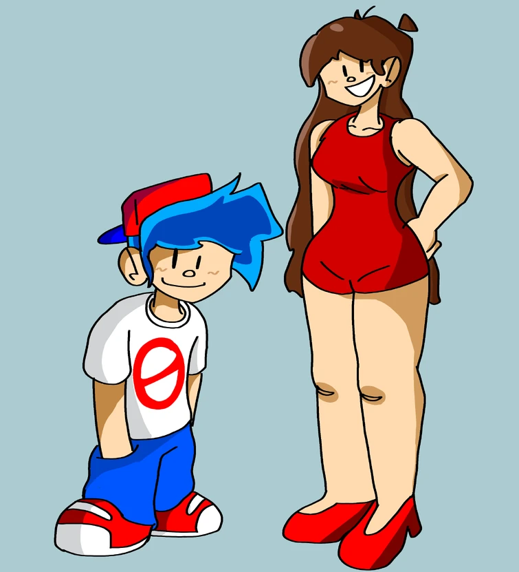 boyfriend and girlfriend i drew because new fnf teaser | Fandom