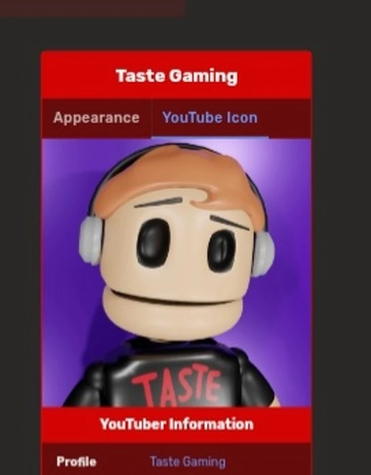 Taste Gaming Changed his youtube icon | Fandom