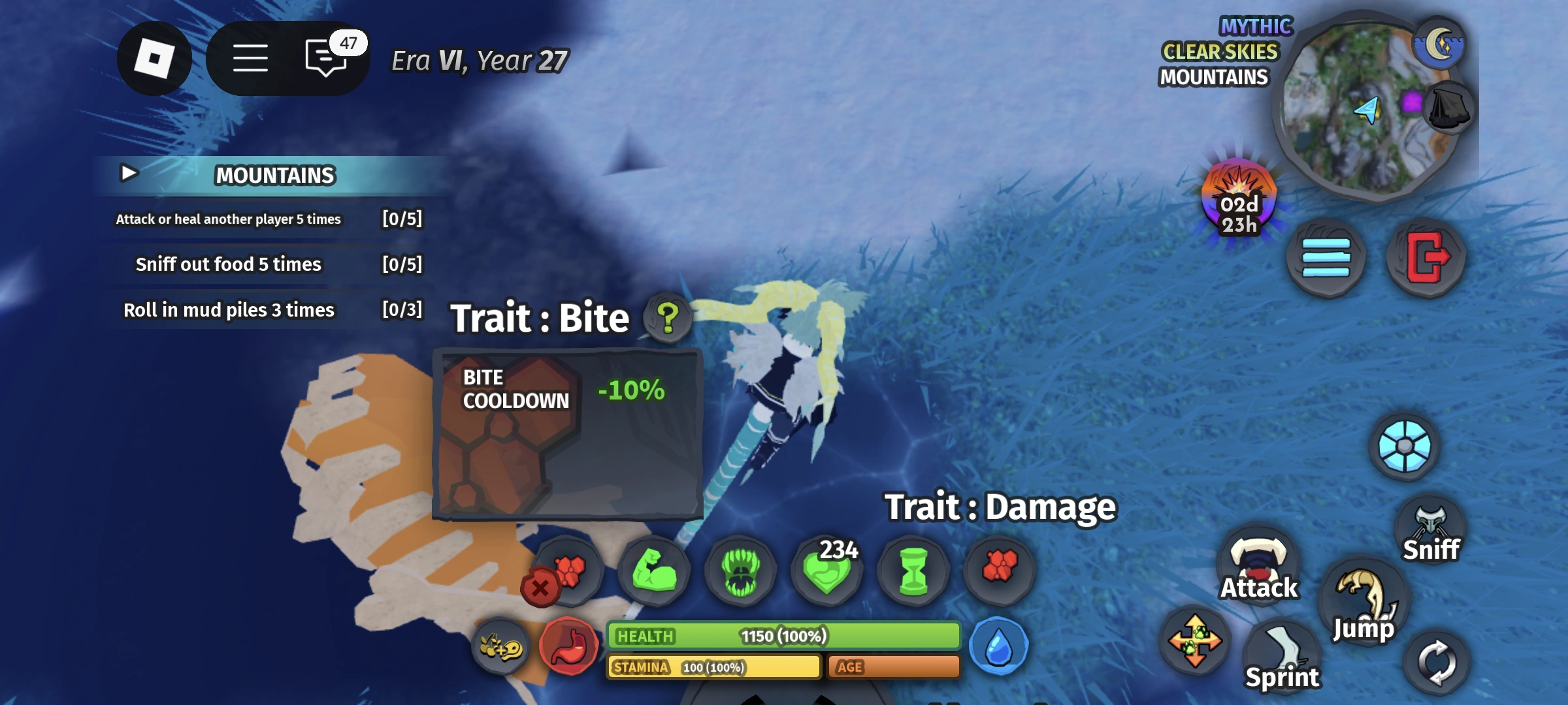 Trait hunting pains | Fandom