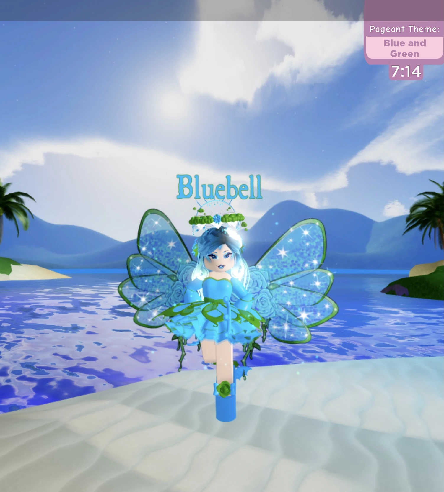 My pageant outfit for : Blue and Green | Fandom