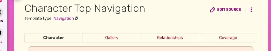 suggestion for character pages | Fandom