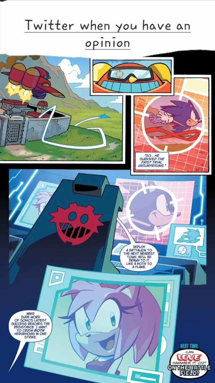 Making a meme out of every line in sonic idw in order day 27 [end of ...