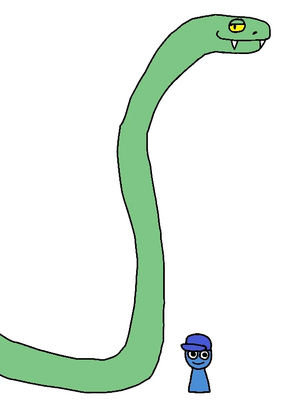 Max and Slithe the giant snake | Fandom