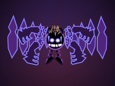 *drops the master crown as it accidently lands on shadow kirby* WHOOPS ...