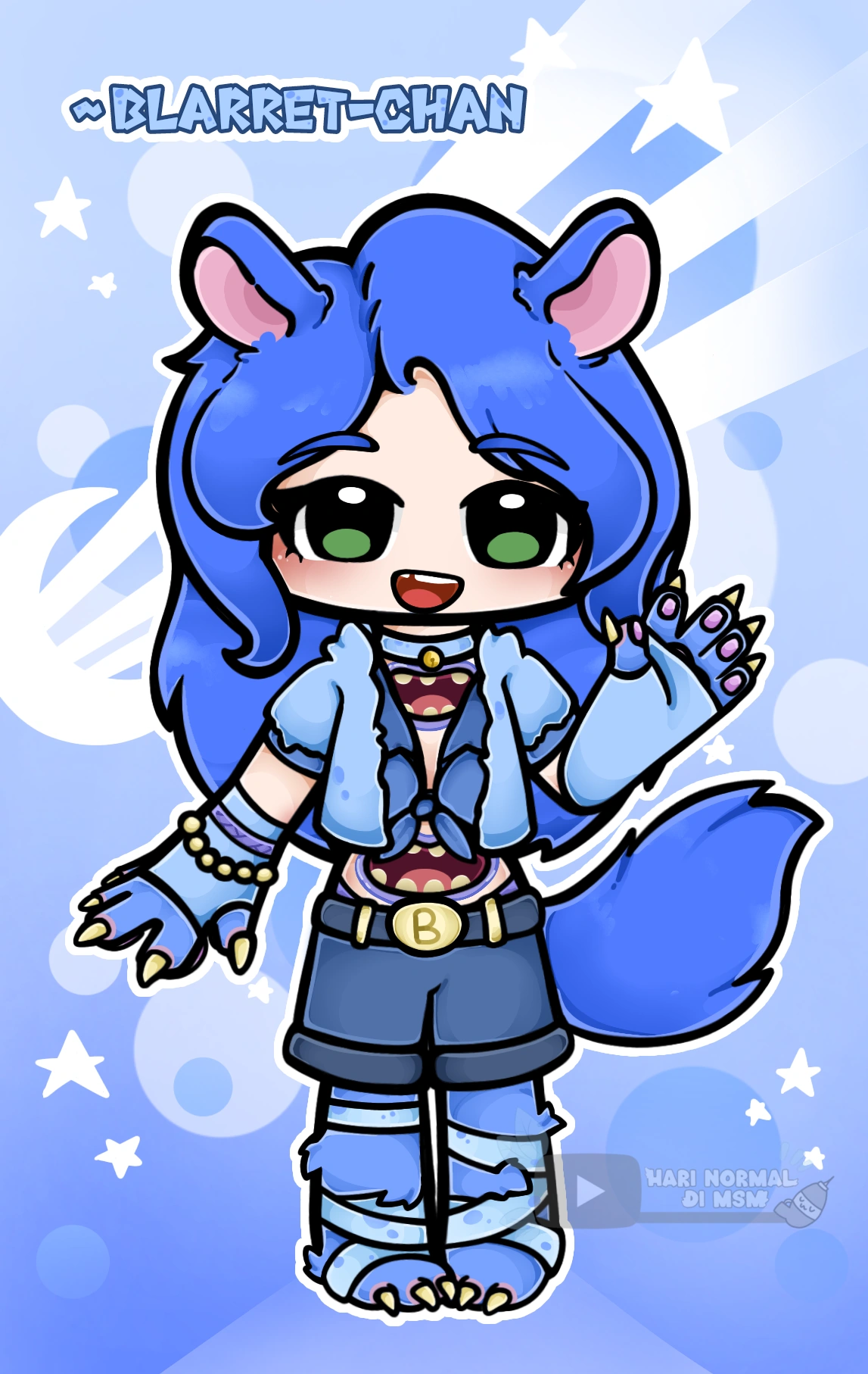 Humanoid Blarret/Blarret-chan | Fandom