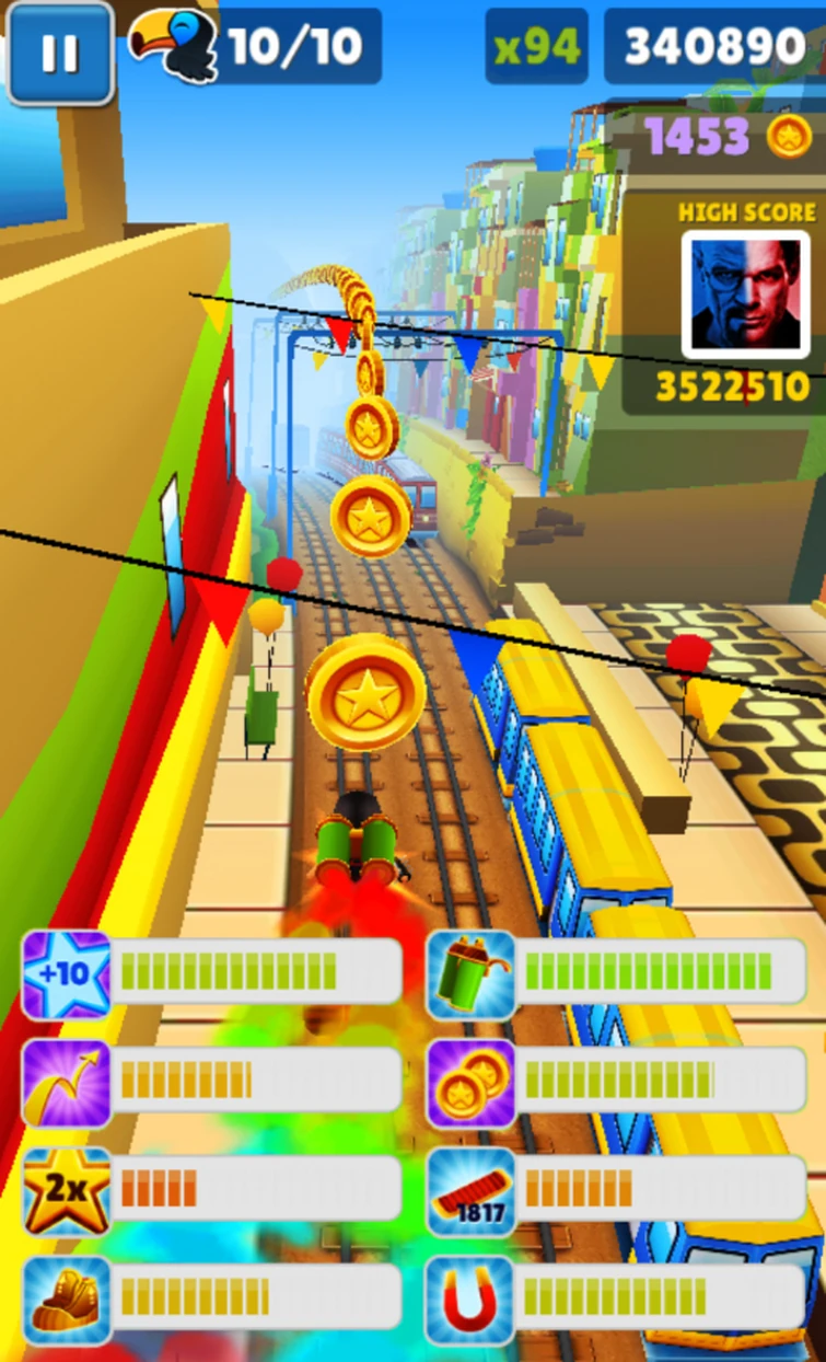remembering one of the rarest moments in the history of subway surfers ...