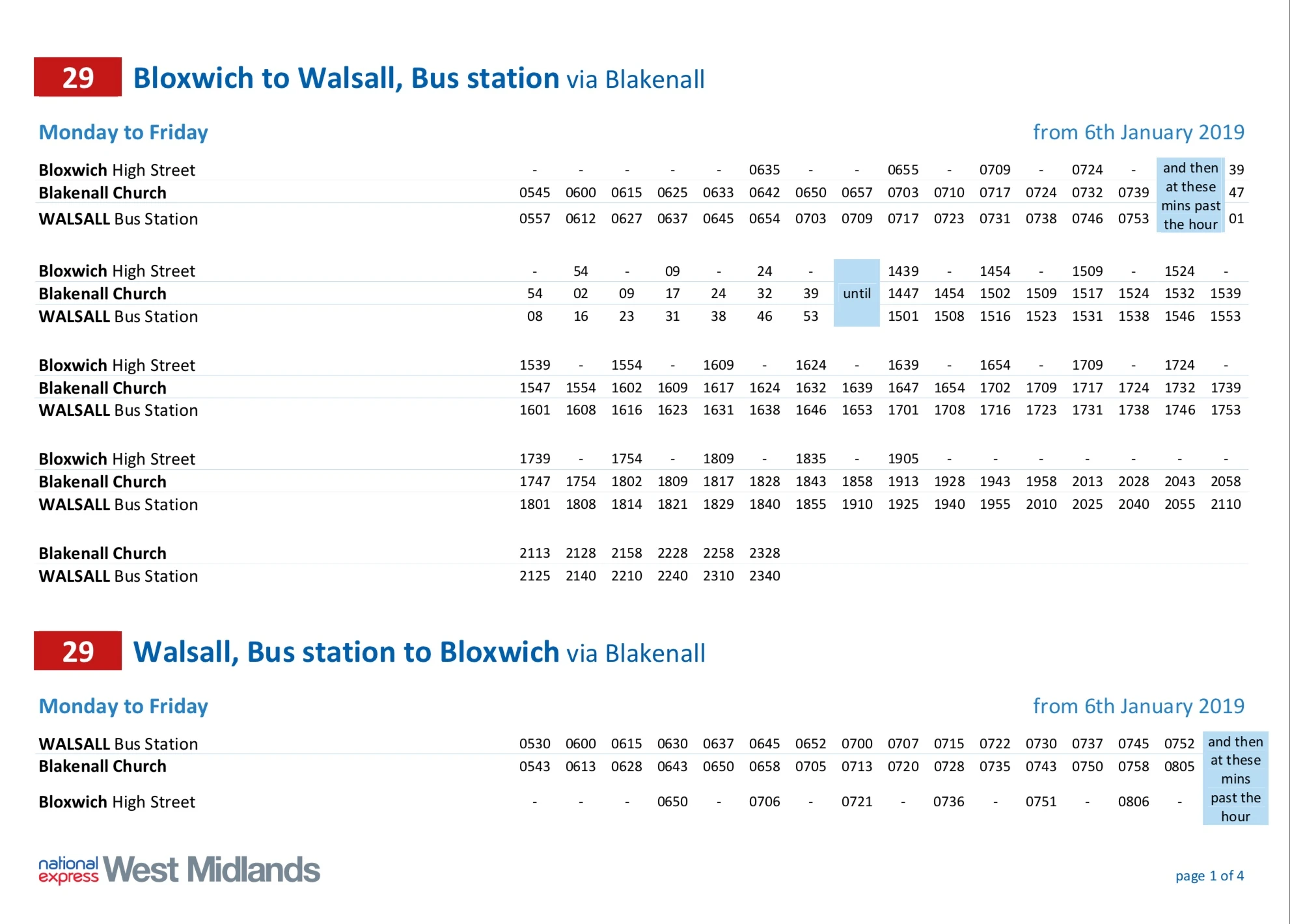 NXWM Timetable Usual Allocations | Fandom