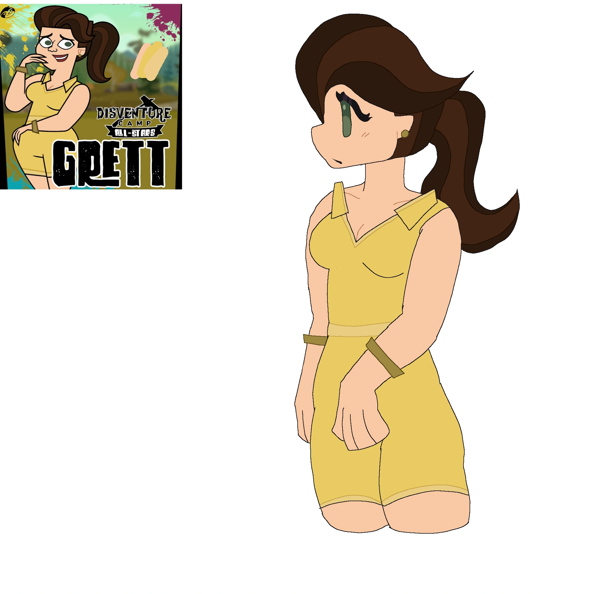 I drew skinny grett because it actually looks cool in my opinion | Fandom