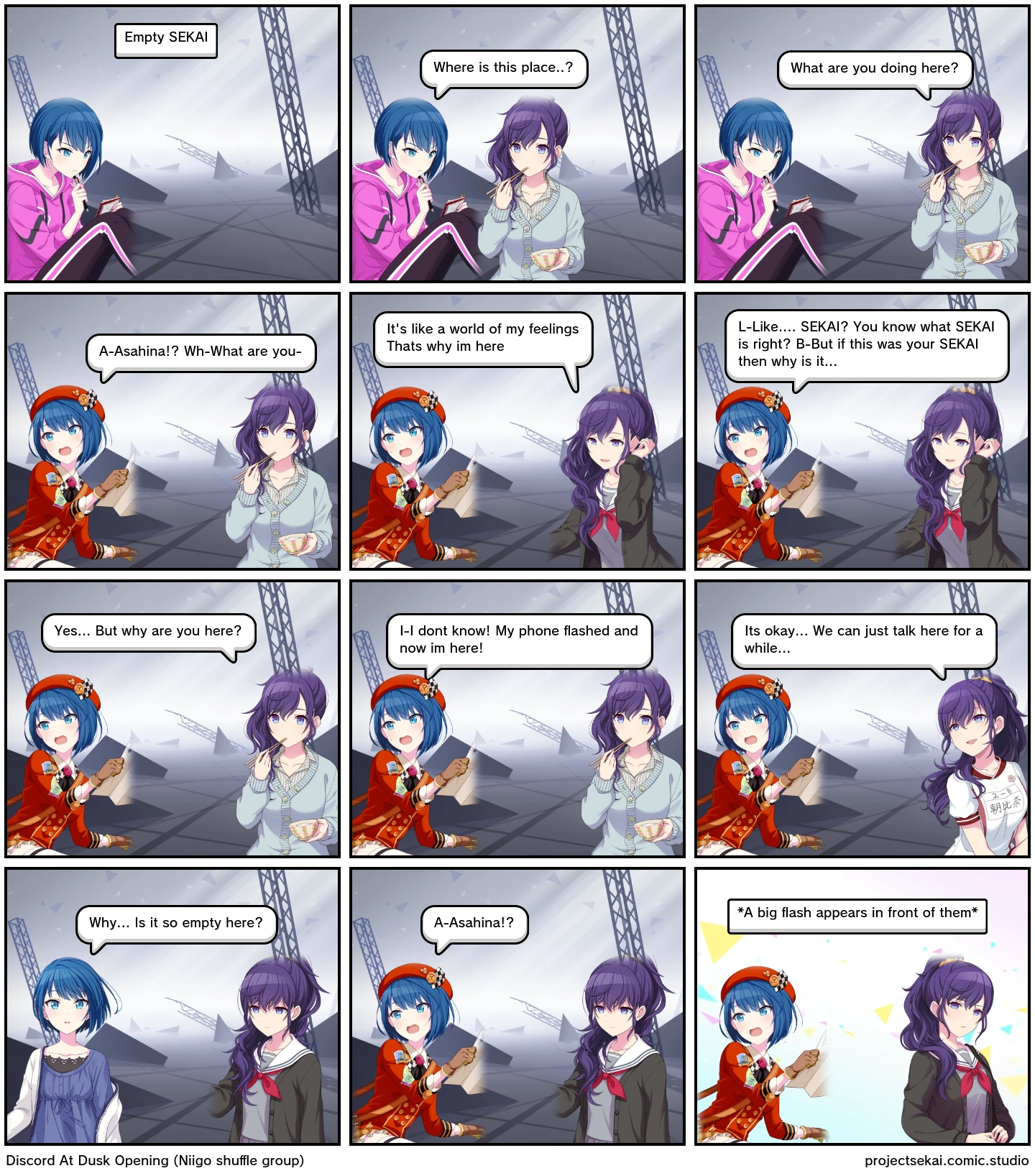 Discord at Dusk Opening (Niigo shuffle group) | Fandom