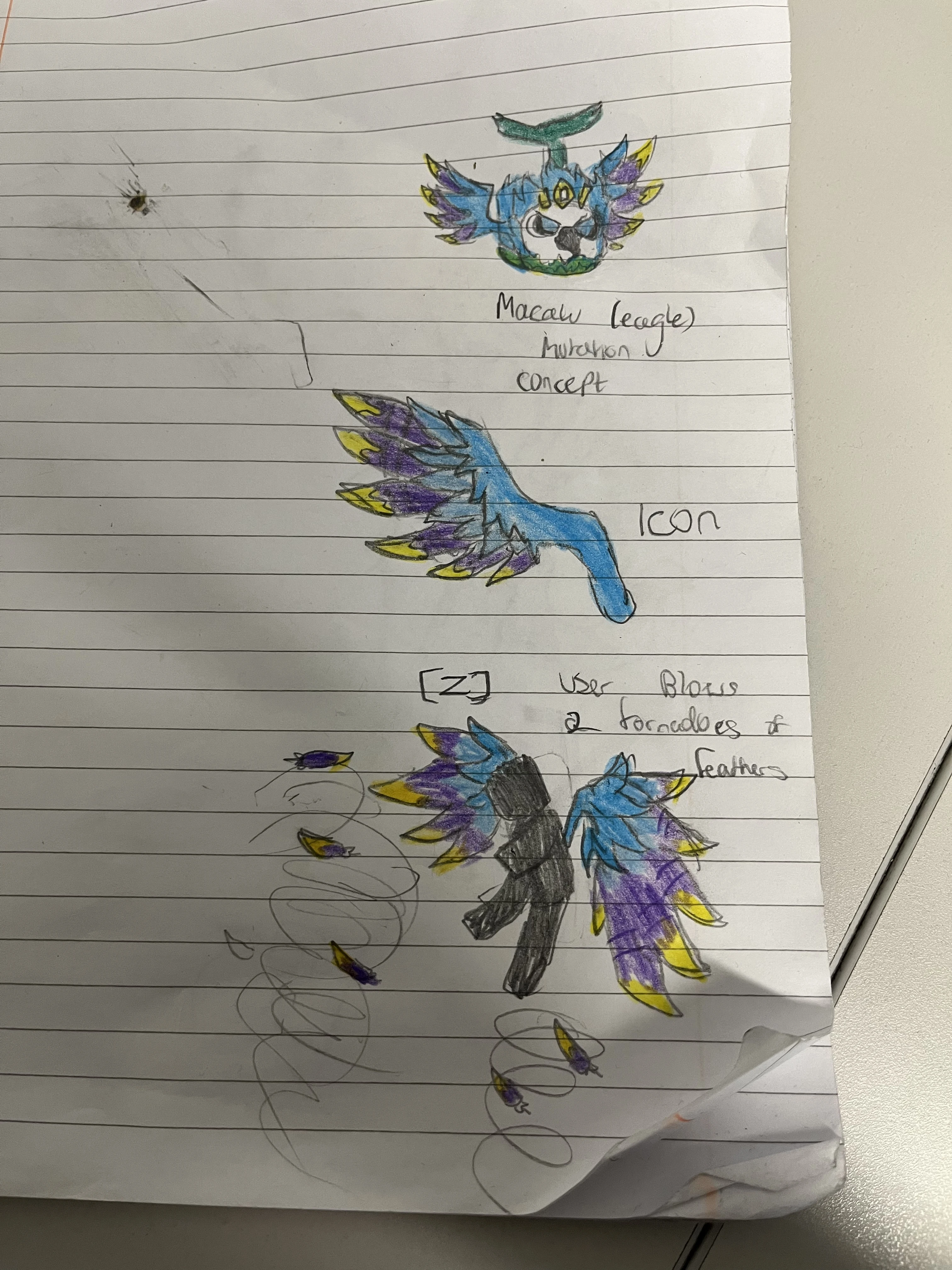 Macaw (Eagle) Mutation Concept | Fandom