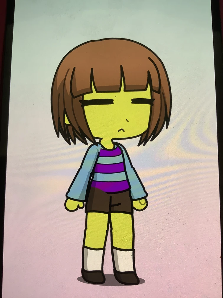 I made frisk in Gacha club 2! | Fandom