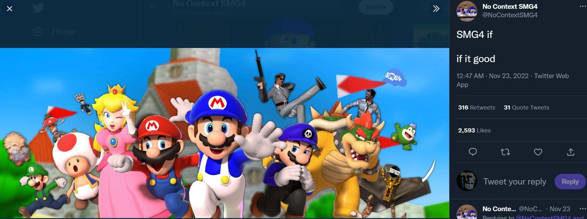 smg4 if good i guess (not made by me if it wasn't obvious already) | Fandom