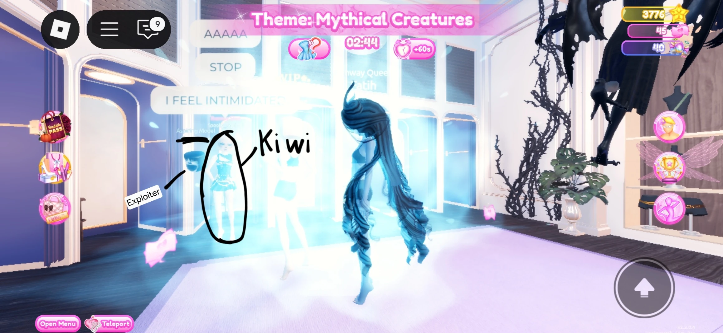 I joined kiwi and she is being chased a exploiter | Fandom