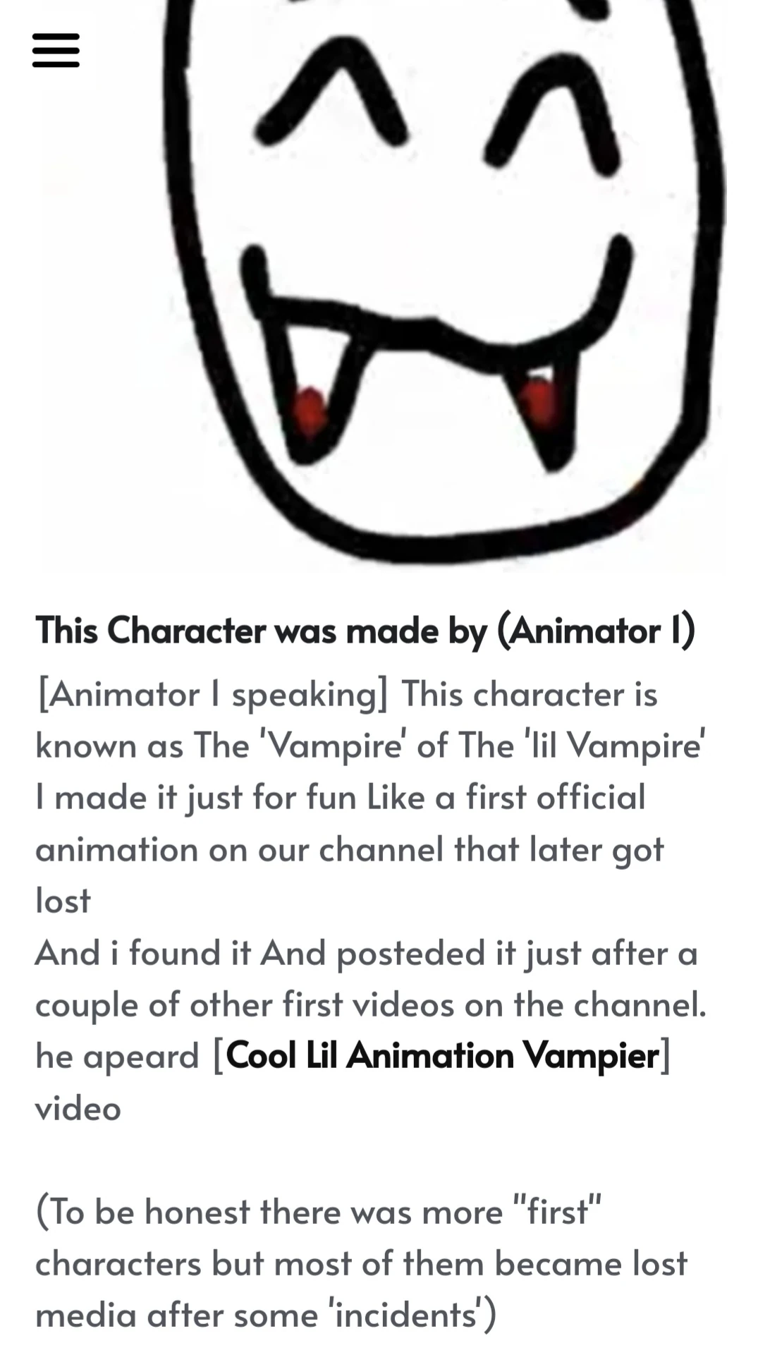 Can you drop it, on the lost media Fandom in the Israel Category please ...