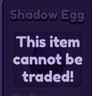 Do you think Hunt and Shadow eggs will become tradable in the future? | Fandom