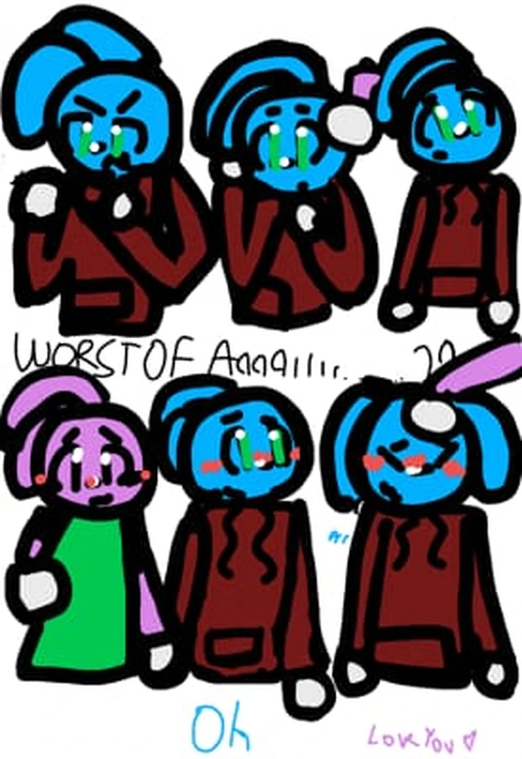 this took me an hour and i love it (AU Riggy art) | Fandom