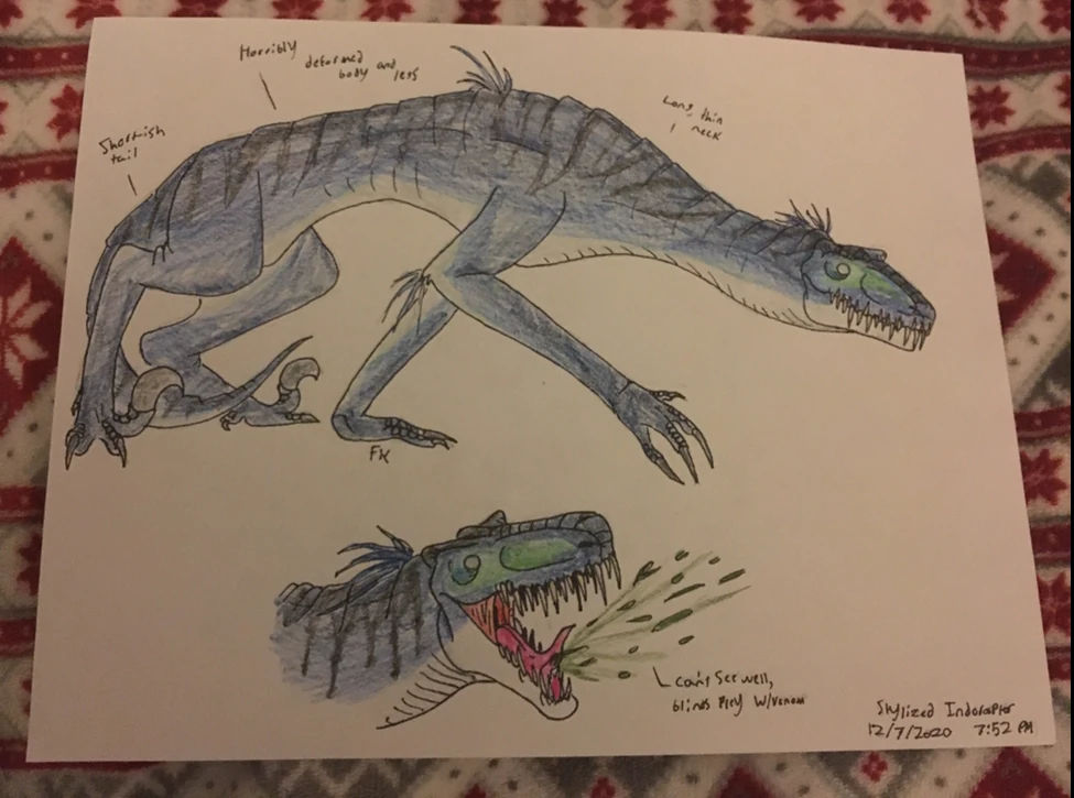 Indoraptor Redesign | Fandom