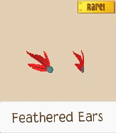 red feathered ears ft | Fandom