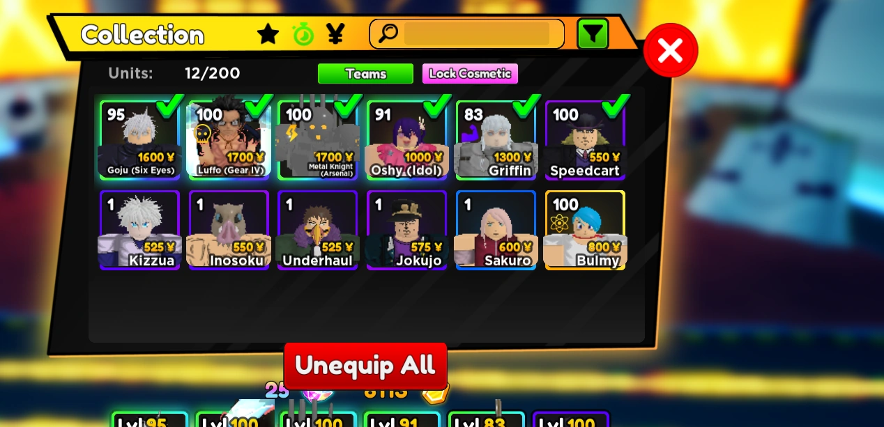 Inventory after getting griffith | Fandom