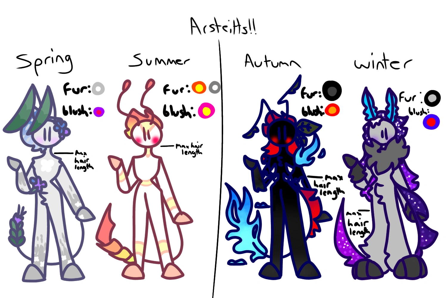 ARSTEITTS INFO POST (myo raffle, myo OTA, and winter sunset OTA!) | Fandom