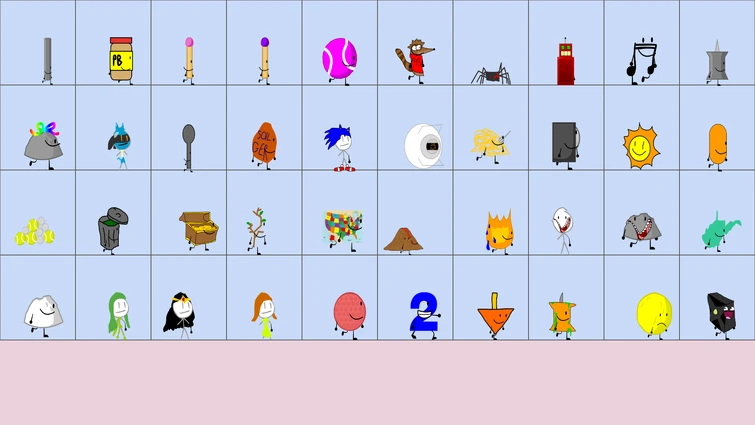 BFDI Recommended Characters VV 20 (VTE) | Fandom