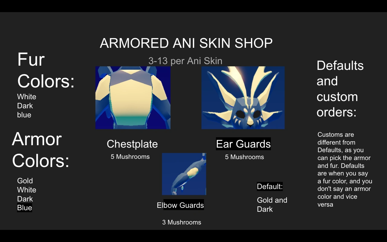 Armored Ani Skin Shop | Fandom