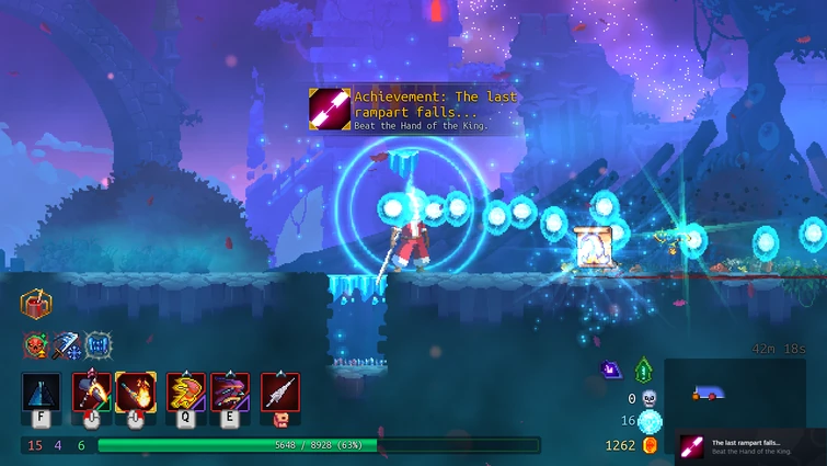 Beat Dead Cells for the first time and beat it again less than an hour ...