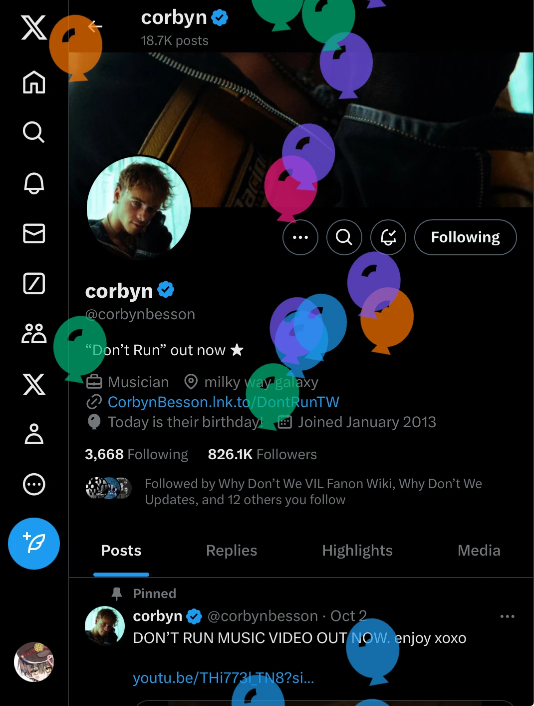 Today is Corbyn’s Birthday!!! Happy Birthday!! | Fandom