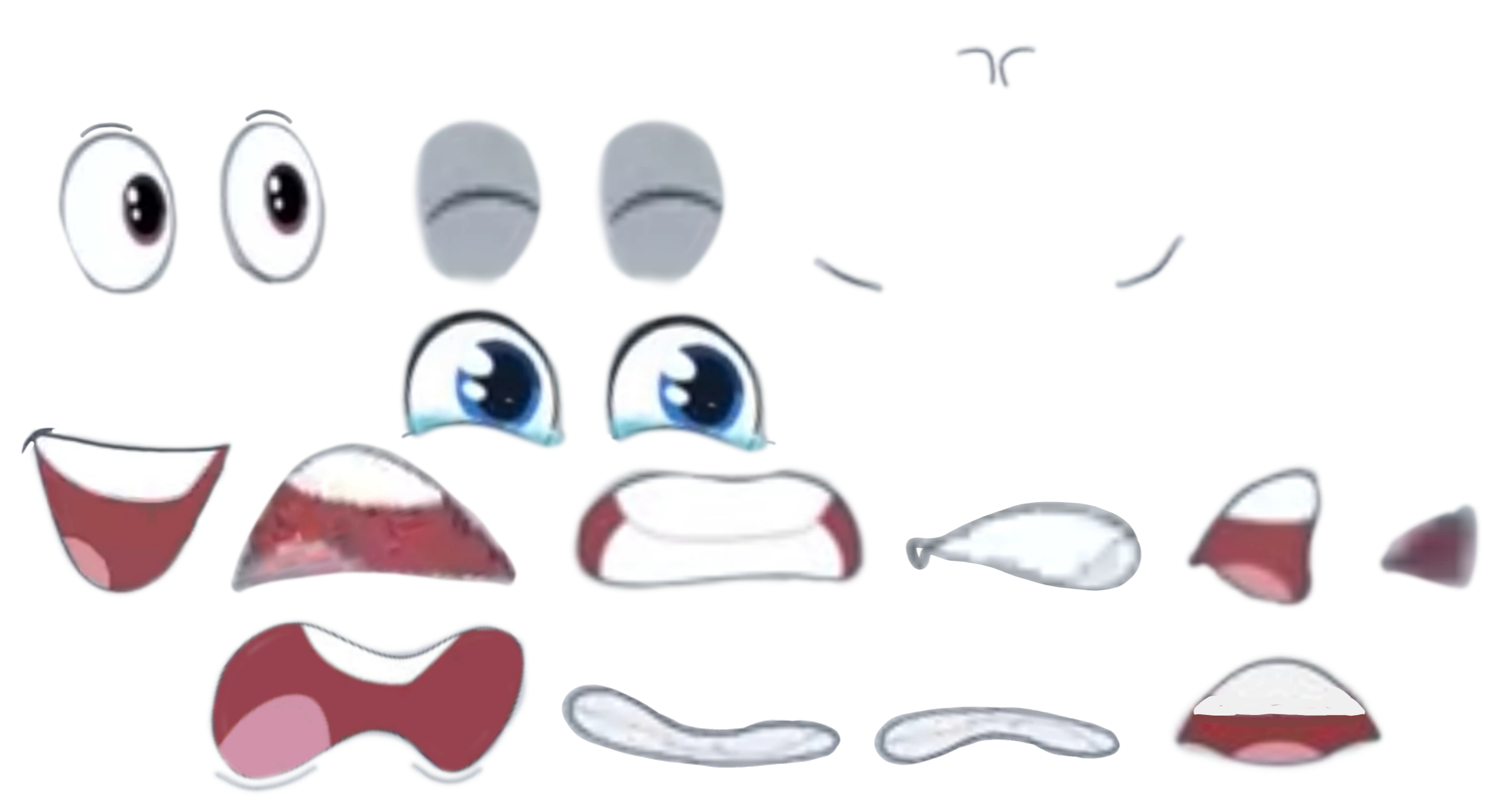 Eyes and Mouths set | Fandom