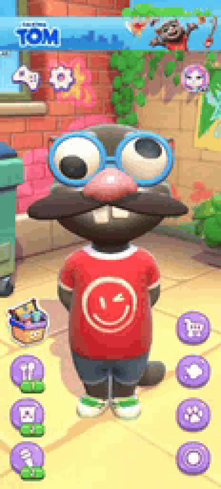 I got the new Talking Tom update | Fandom